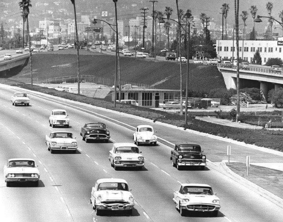 Los Angeles: Freeways and Unbuilt Routes – A-1 Courier